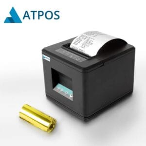 Atpos AT-301 80mm (3 Inch) Thermal Receipt Printer | USB/Bluetooth ...