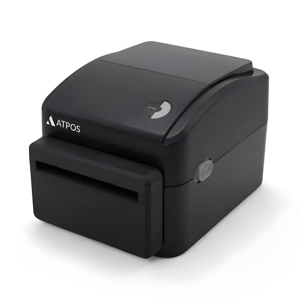 ATPOS AT-490B 4 Inch High-Speed Thermal Receipt / Label Printer with ...